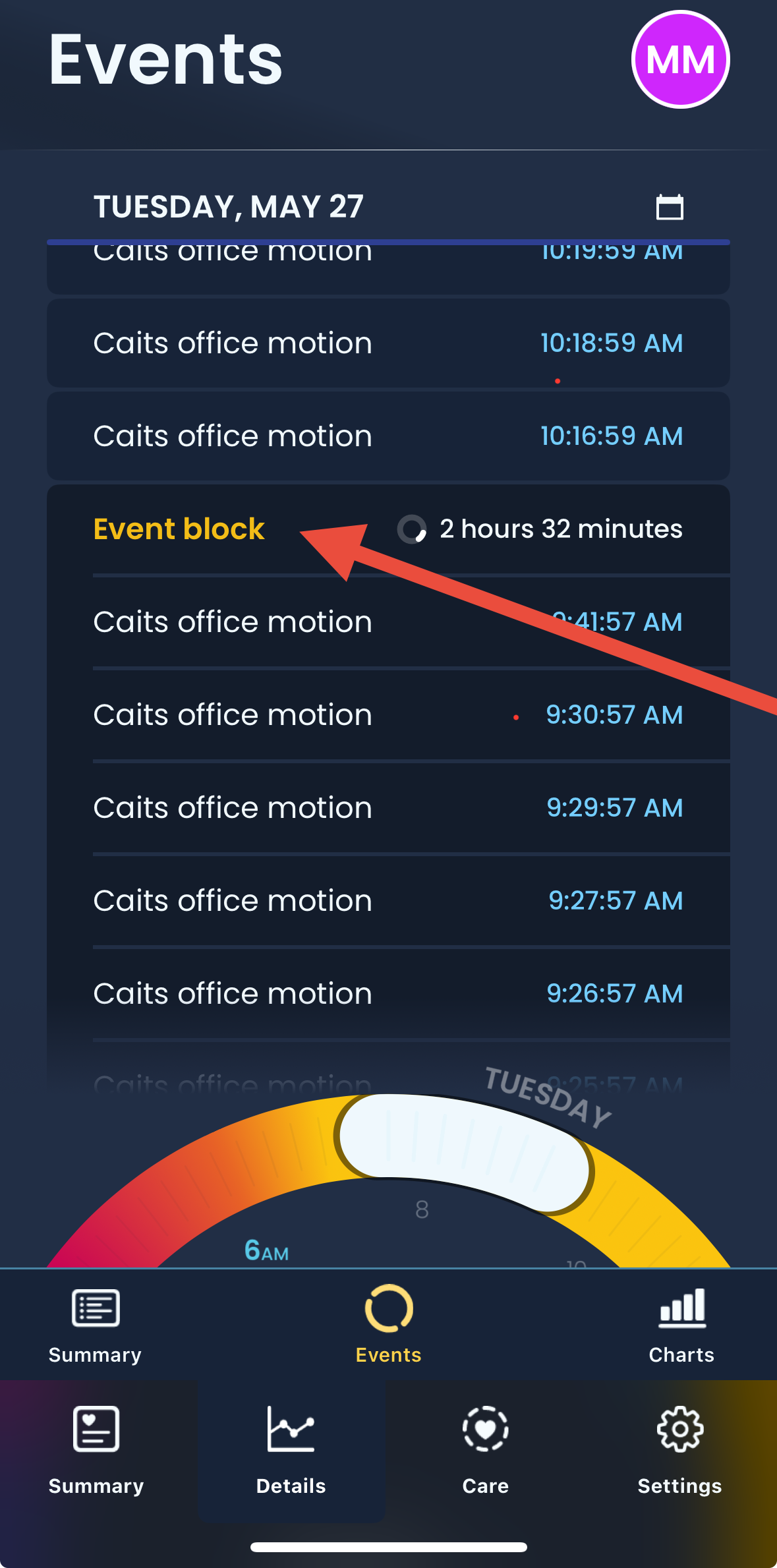 What is an Event Block? – Nomo Smart Care